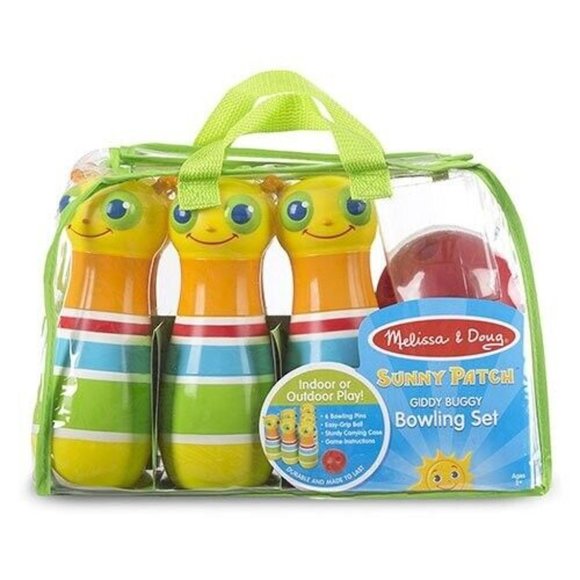 Melissa & Doug | Toys | Melissa Doug Bowling Set Giddy Buggy Preschool ...